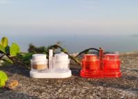 China Disposable Plastic Salt and Pepper Shakers 1.0g 0.2g for Airline Travel Condiment for sale