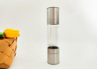 China Stainless Steel 2-in-1 Salt and Pepper Grinder with Ceramic Mechanism - Customizable Size and Color Options for sale