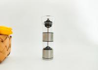 China Adjustable Stainless Steel Manual Pepper Salt Grinder with Clear Acrylic Body - Customizable Size and Color Options for sale