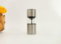China Stainless Steel Spice Grinder Set with Adjustable Coarseness - Customizable Size and Color Options for Herbs, Salt, and Pepper for sale