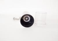 China Stainless Steel Rotatable Salt Pepper Grinders with Adjustable Coarseness and Ceramic Core for Gourmet Cooking for sale