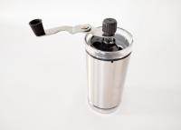 China Stainless Steel Rotatable Salt Pepper Grinders with Adjustable Coarseness and Ceramic Core for Gourmet Cooking for sale