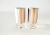China Stainless Steel Seasoning Shakers Refillable Spice Dispensers 2 Pack Silver for sale