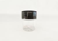 China Easy To Classify Simple Design Four Partition Plastic Spice Jar for sale