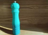 China Adjustable Rubber Wood 4colors Salt / Spices / Pepper Mill for sale