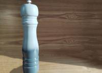 China Adjustable Rubber Wood 4colors Salt / Spices / Pepper Mill for sale