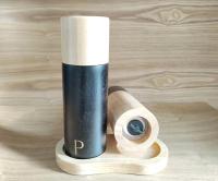 China Functional Salt & Pepper Wooden Grinder Adjustable Mill Ceramic Core Jar for sale