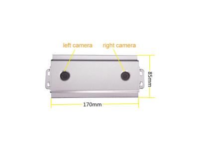 China IR Dual Lens people Couting camera Vehicle Video Surveillance Light Weight,exactly accurate data for sale