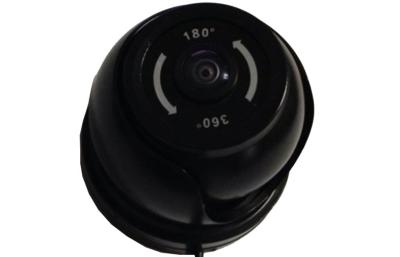 China Metal IR Dome Camera 180 Degree Vehicle Surveillance Camera With Fisheye for sale