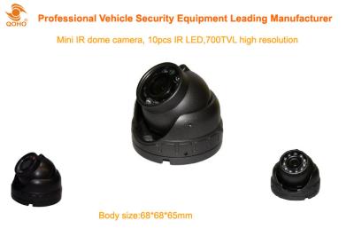 China Mini IR Car Dome Security Camera 10pcs IR Night Vision For Taxi / Bus for sale