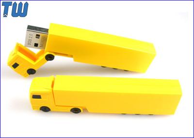 China Plastic Truck Design USB Thumb Drive 1GB 2GB 4GB 8GB 16GB 32GB for sale