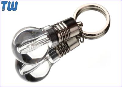 China Acrylic Material 16GB USB Flash Disk Custom Logo Free Key Ring for sale