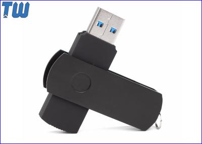China Black 360 Degree Swivel 8GB USB3.0 USB Disk Drive Slim Body Soft Touch for sale
