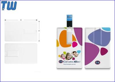 China Largest Printing Area 8GB USB3.0 USB Memory Disk Personalized Card for sale