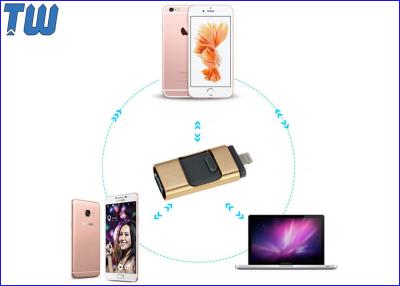 China 8GB USB3.0 USB Stick Drive 3IN1 OTG Function Fastest Data Transmission for sale