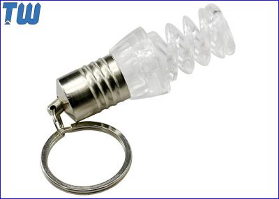 China Acrylic Energy Saving Lamp 2GB Jump Drive USB Memory Stick LED Light for sale