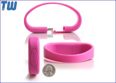 China Wristband Soft Silicon 1GB Pen Drive Memory Fashion Wearing Digital Product for sale