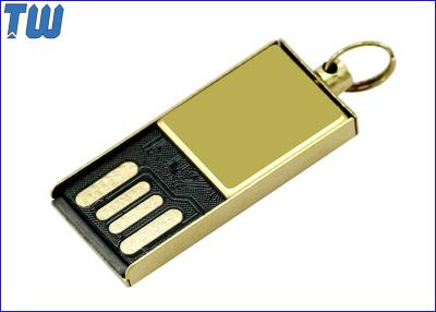 China Delicate Tiny Metal 8GB Pen Drives Stick Thumb Drive Free Key Ring for sale