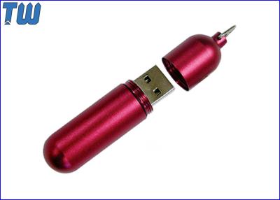 China IP65 Waterproof Full Metal 8GB Pen Drives Memory Disk Pill Free Key Ring for sale