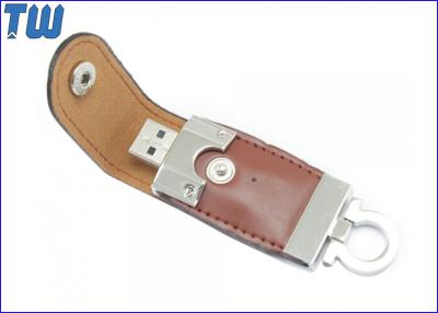 China Little Leather Bag 2GB Pendrives Disk Storage 3D Debossed Logo for sale