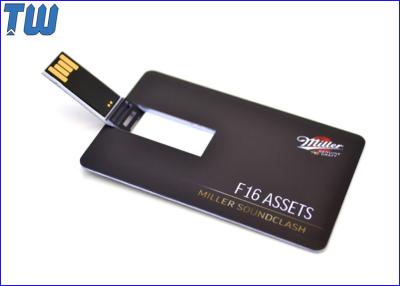 China Personalized Name Card 4GB USB Pendrive Full Color Digital Printing for sale