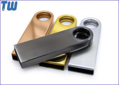 China Full Durable Metal Slim 1GB Thumb Drive USB Mini Disk Glossy Finish for sale