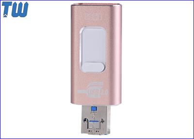 China Mobile Phone 3IN1 OTG Stick 128GB Thumb Drives Memory Storage Disk for sale
