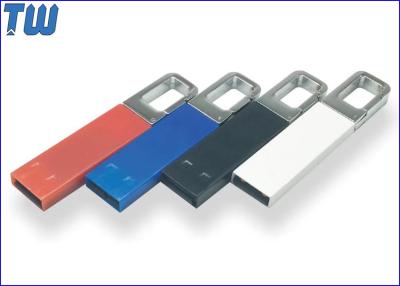 China Slim Long Buckle Stick 4GB USB Flash Drive Customized Printing for sale