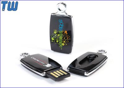 China Sliding Key Ring Tag 16GB Thumbdrive Memory Disk Slim Thickness for sale