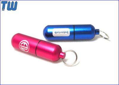 China Personalized Branding Full Metal Cool Capsule 128GB Thumbdrive for sale
