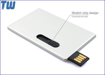 China Sliding Business Card 2GB USB Memory Stick Disk Storage USB Device for sale