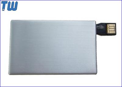 China Full Metal Personalized Card 4GB USB Memory Stick Flash Memory Drive for sale