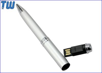 China Writing Ballpoint Pen Disk Storage 32GB USB Memory Stick Thumb Drive for sale