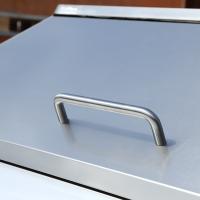 China Commercial Stainless Steel 201 Pizza Prep Table with Automatic Defrost and Air Cooling System for sale