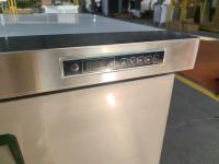 China Stainless Steel Salad Preparation Refrigerator with Adjustable Thermostat and Automatic Defrost for sale