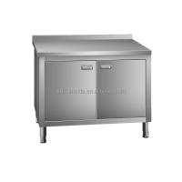 China Stainless Steel Storage Cabinet with 300 kg/㎡ Load Capacity Adjustable Height Legs and Corrosion Resistance for Commercial Kitchens for sale