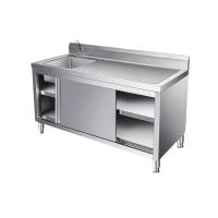 China Customizable Stainless Steel Sink Console with Adjustable Height Legs, Corrosion Resistance, and Heavy-Duty Capacity for sale