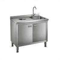 China Customizable Size Stainless Steel Sink with 300 kg/㎡ Load Capacity and Corrosion Resistance for Commercial Kitchens for sale