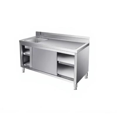 China Heavy-Duty 300 kg/㎡ Load Capacity Stainless Steel Sink with Adjustable Height Legs and Corrosion Resistance for sale