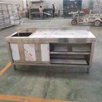 China Commercial Stainless Steel Sink with Corrosion Resistance Adjustable Height Legs and Heavy-Duty Capacity for sale
