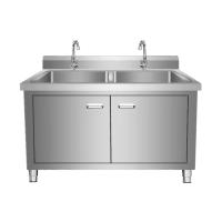 China Adjustable Height Legs Commercial Kitchen Sink with Corrosion Resistance and Heavy-Duty Capacity for sale