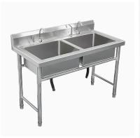 China 304 Stainless Steel Commercial Kitchen Sink with Modern Design and Easy to Clean Surface for sale