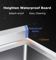 China Easy to Clean Stainless Steel Sink with Strong Wear Resistance and Customized Size for Commercial Kitchens for sale