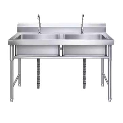 China Heavy Duty Fire-Retardant Corrosion Resistant Stainless Steel Sink with 300 kg/㎡ Load Capacity for Commercial Kitchen for sale