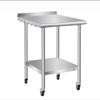 China Stainless Steel 304 Kitchen Workbench with Customizable Size and Corrosion Resistant for Commercial Use for sale