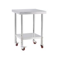 China Modular Stainless Steel 304 Workbench with Customizable Size and Corrosion Resistance for 300 kg/㎡ Load Capacity for sale