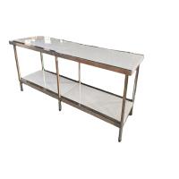 China Stainless Steel Worktable with Corrosion Resistance and Customized Size for Heavy-Duty 300 kg/㎡ Load Capacity for sale