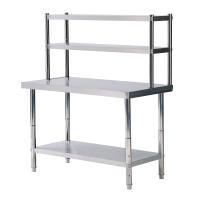 China Customized Stainless Steel Workbench with Corrosion Resistance and Heavy-Duty Capacity for Commercial Kitchen Use for sale