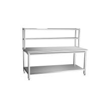 China Customizable Stainless Steel Workbench with Corrosion Resistance, Heavy-Duty Capacity, and Easy to Clean Surface for sale