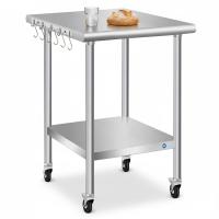 China Stainless Steel Workbench with Corrosion Resistance 300 kg/㎡ Load Capacity and Customized Size for sale